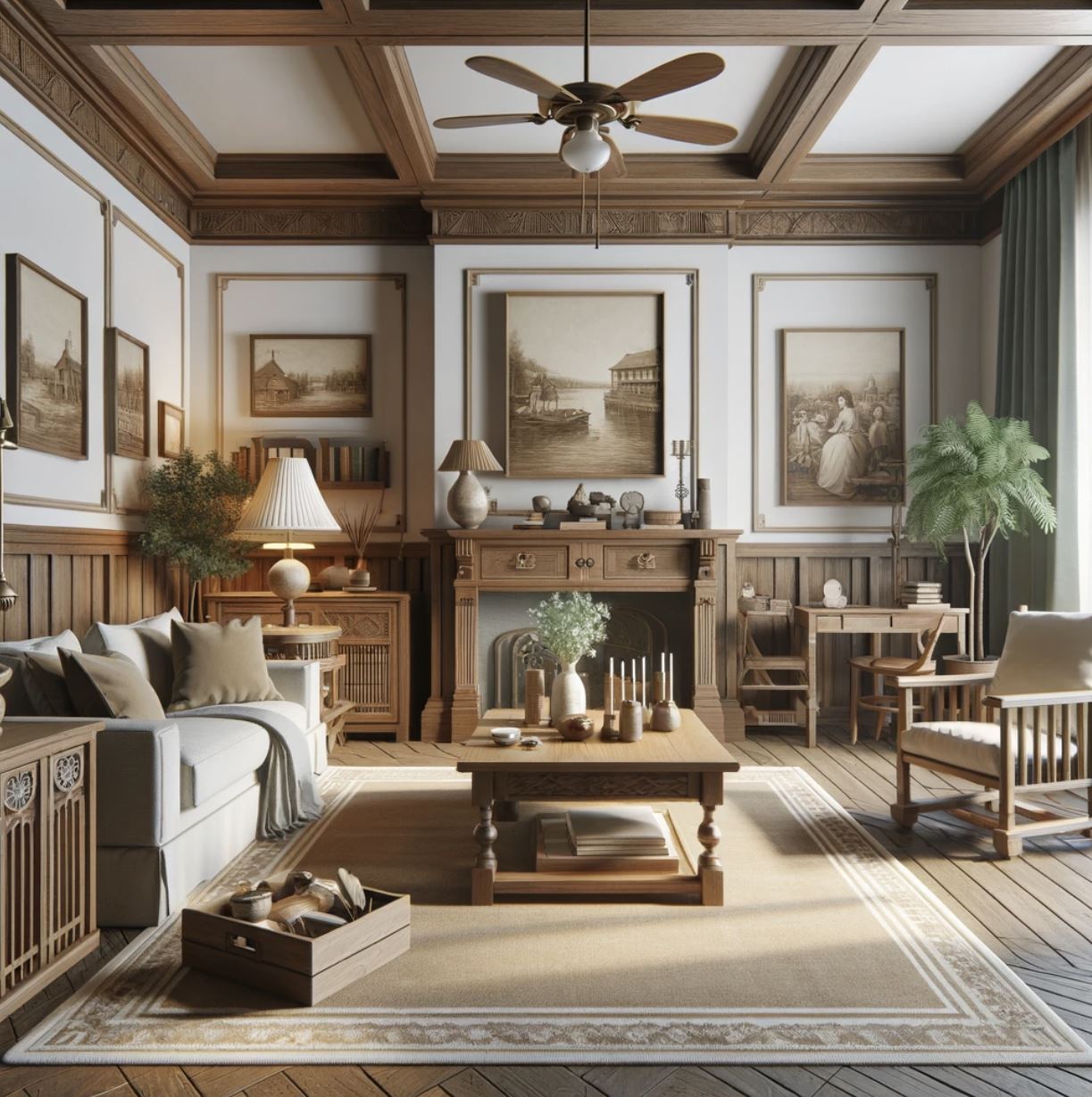 Bringing Historic Charm through American Colonial Decor ZYYAH