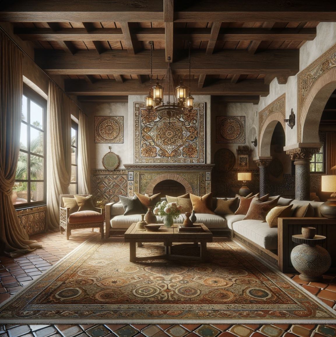 The Spanish Revival: Warm & Character-Filled Interiors - ZYYAH