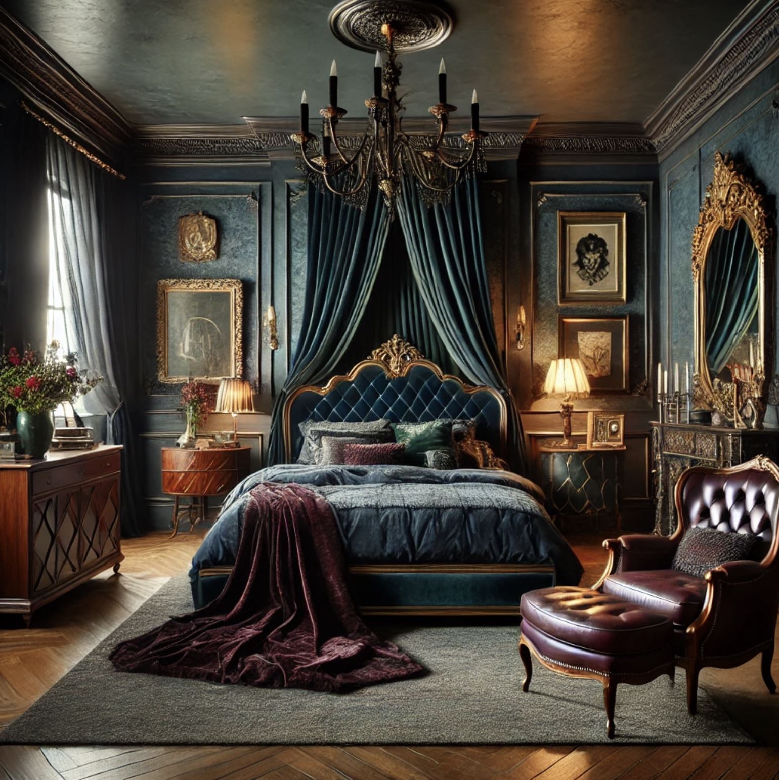 Dark Maximalism: Embracing Bold and Dramatic Interiors - ZYYAH